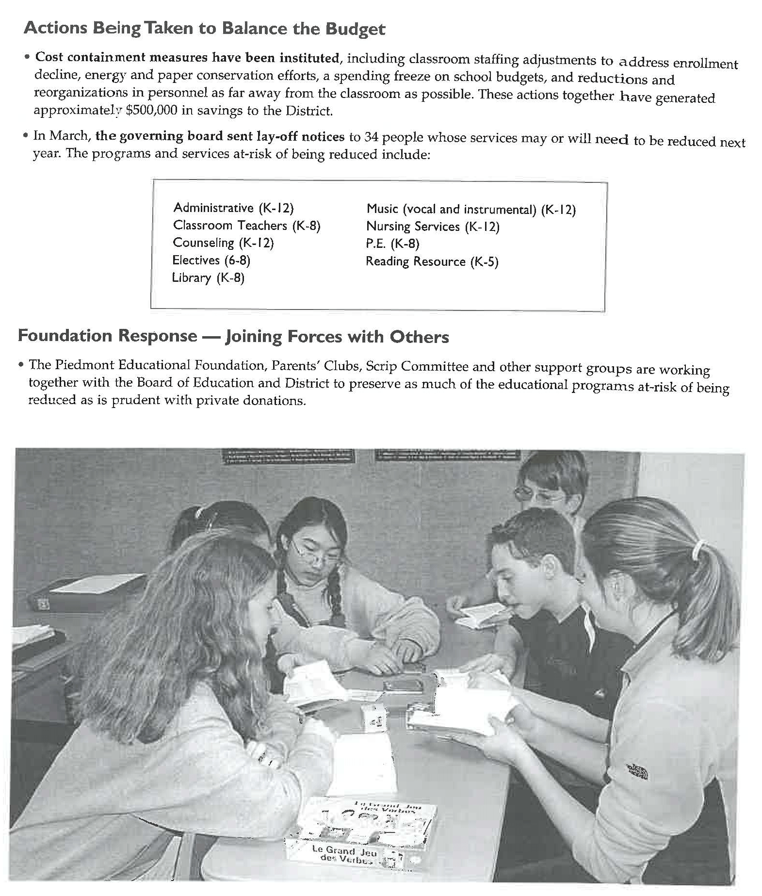 helping-balance-the-budget - Piedmont Education Foundation